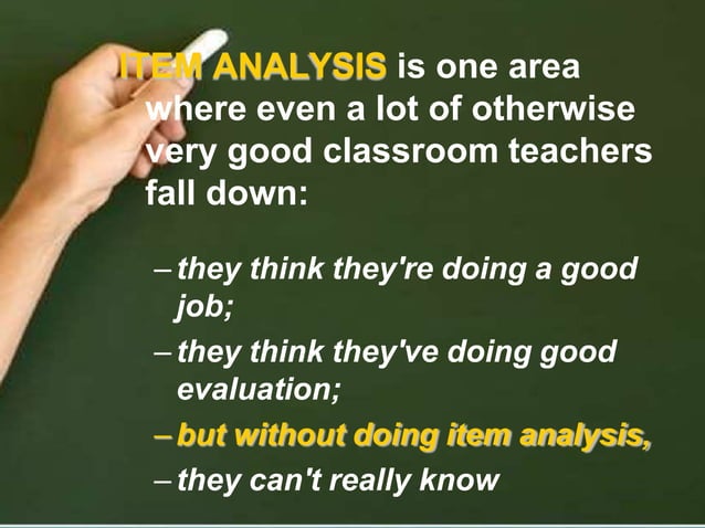 DepEd Item Analysis | PPTX | Standardized Testing | Educational Assessment