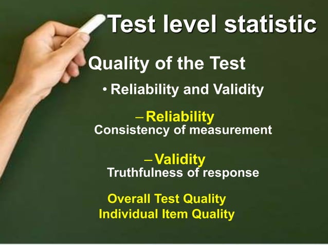 Item analysis | PPTX | Standardized Testing | Educational Assessment
