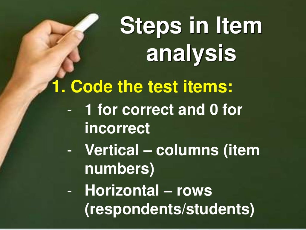 item-analysis