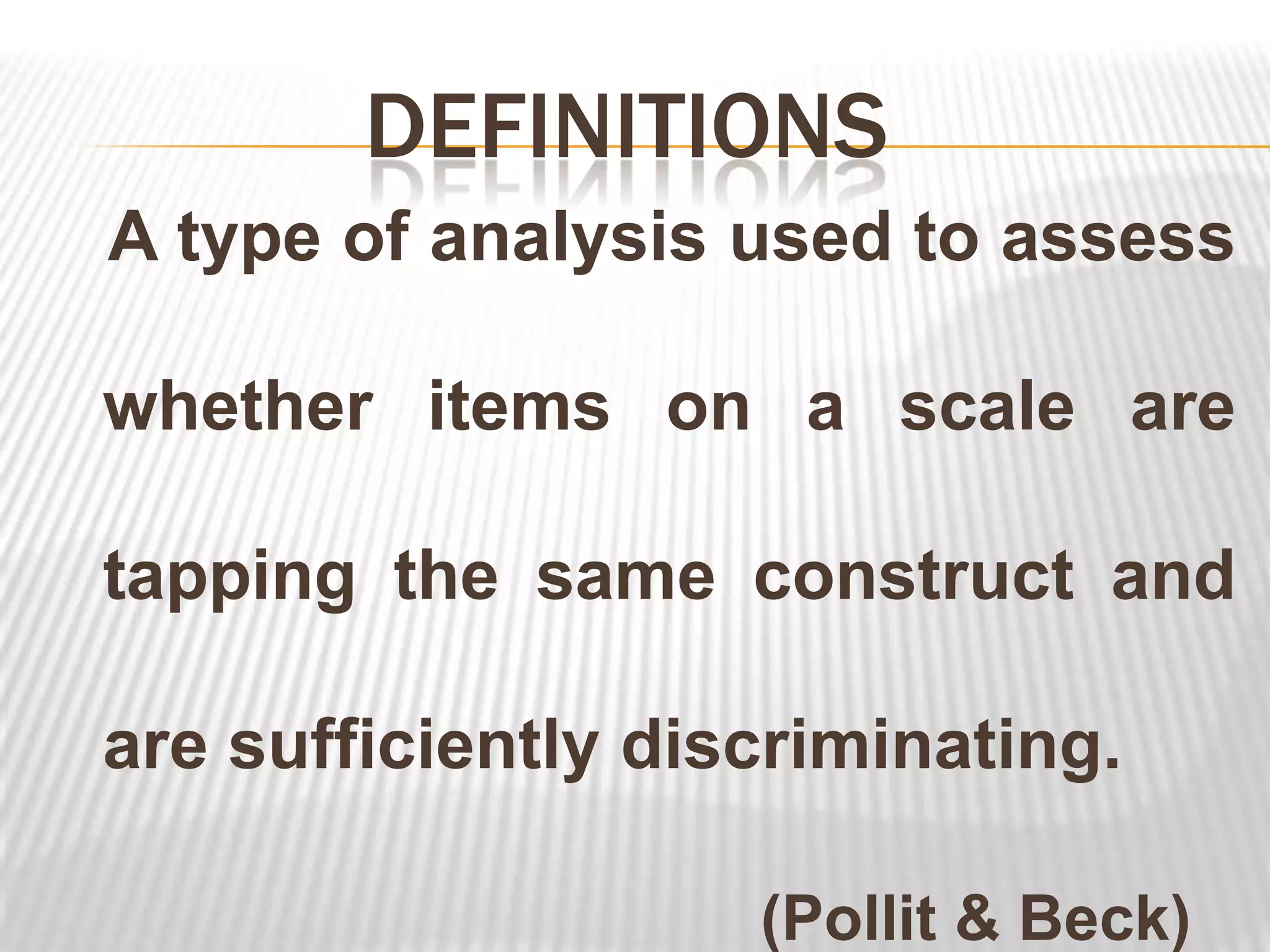 Item analysis ppt | PPTX
