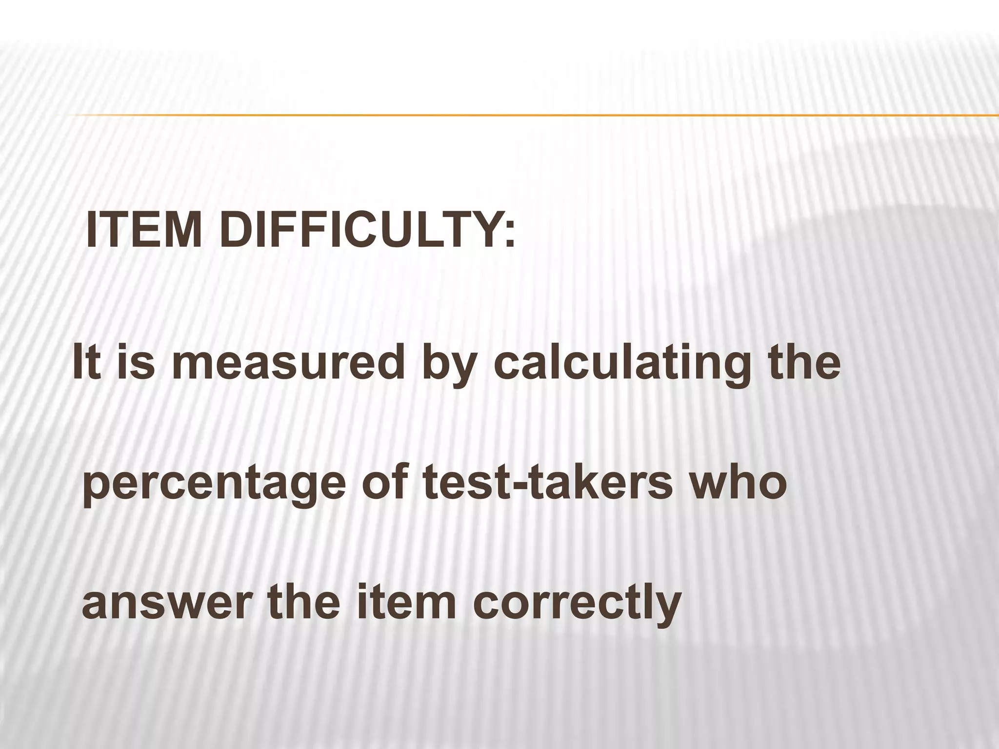 Item analysis ppt | PPTX