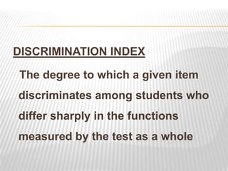 Item analysis ppt | PPTX