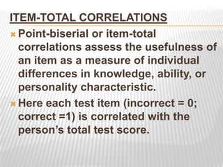 Item analysis ppt | PPTX