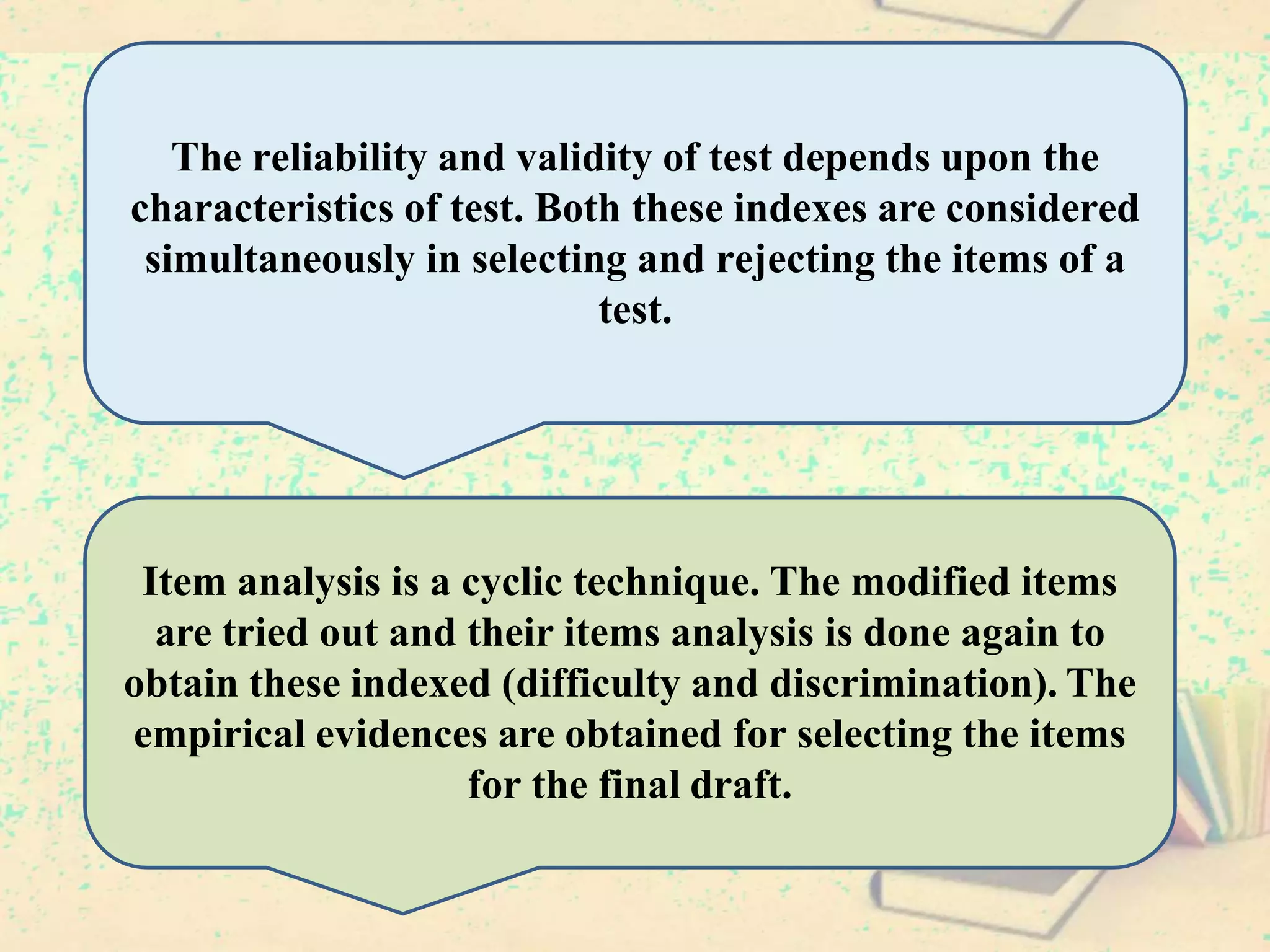 Item analysis ppt | PPTX