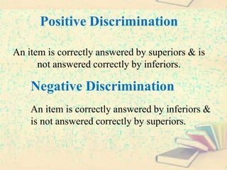 Item analysis ppt | PPTX