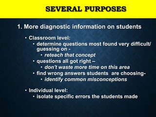 Item analysis with spss software | PPTX