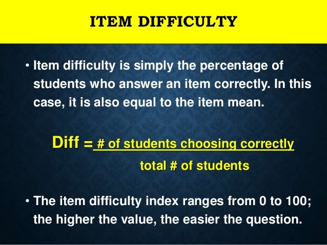 Item analysis with spss software