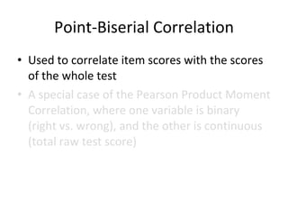 Item and Distracter Analysis | PPT