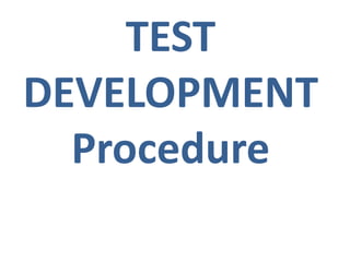 Item development.pdf for national examination development | PDF