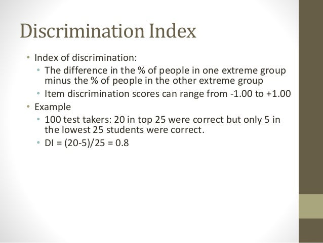 Item development for ae os