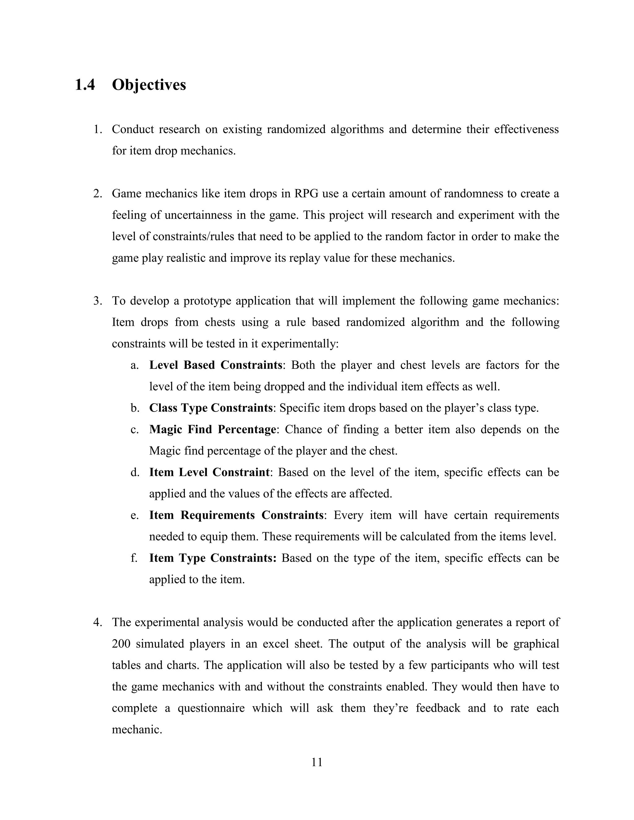 Item Generation Using Rule Based Randomization Algorithms In Rpg Games Pdf Role Playing