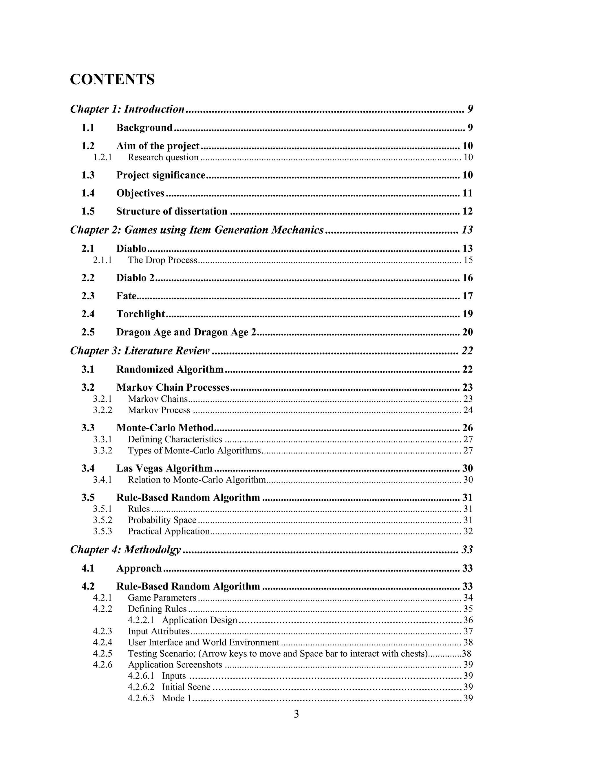 Item Generation Using Rule Based Randomization Algorithms In Rpg Games Pdf Role Playing