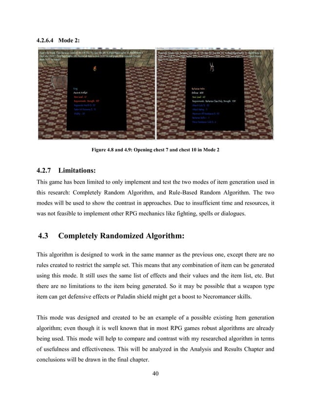 Item Generation Using Rule Based Randomization Algorithms In Rpg Games Pdf 5251