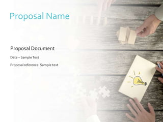 Business Proposal Deck | PPT