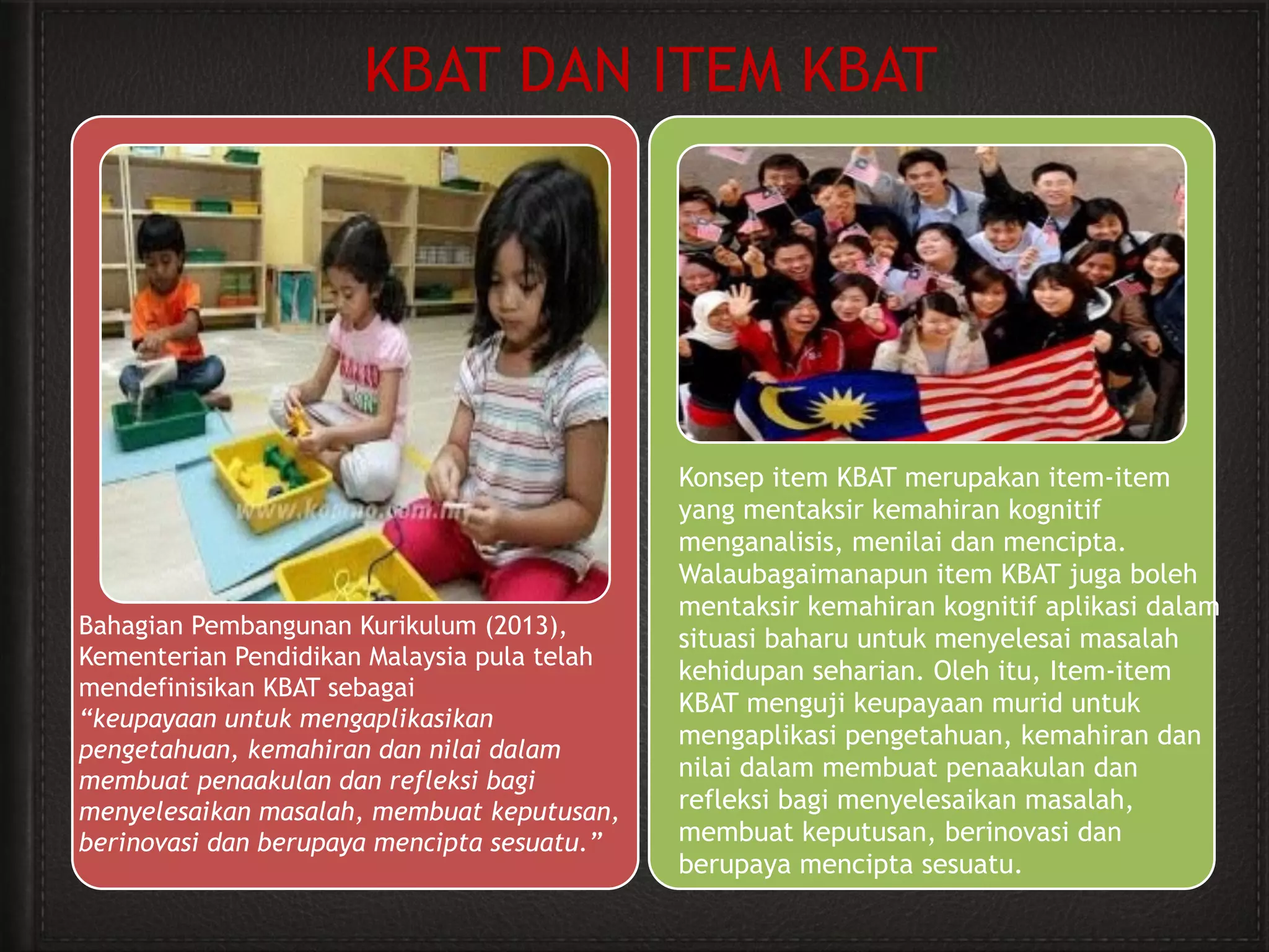Item kbat dan perealisasian (pentaksiran) | PDF
