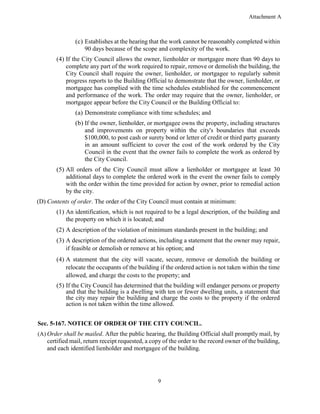 Item #s 5.6 - Dangerous Structures | PDF