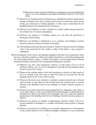 Item #s 5.6 - Dangerous Structures | PDF