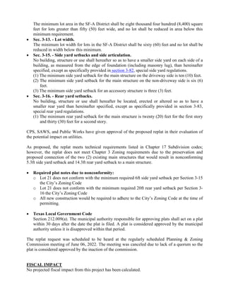 Items # 7&8 - 309 & 317 Lamont Replat | PDF