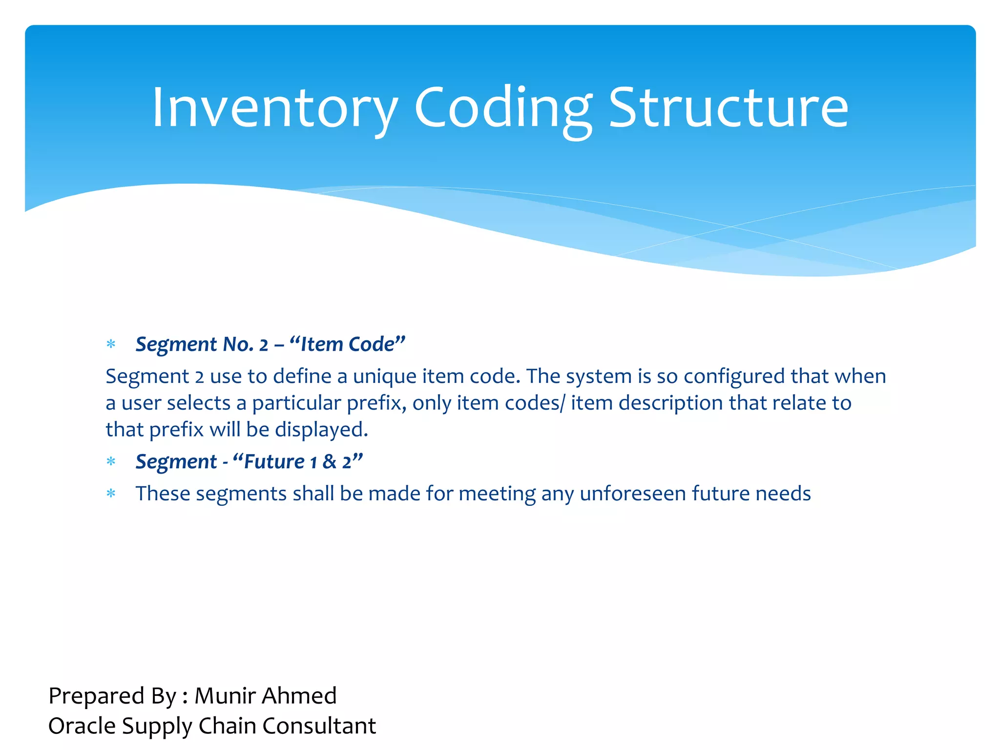 Oracle Inventory Item structure | PDF