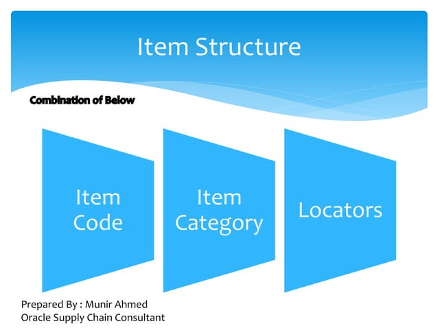 Oracle Inventory Item structure | PDF