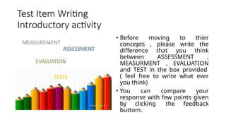 Multiple choose question Item Writing.pptx