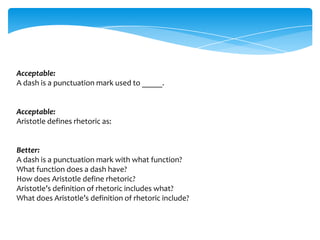 Item Writing Guidelines | PPTX