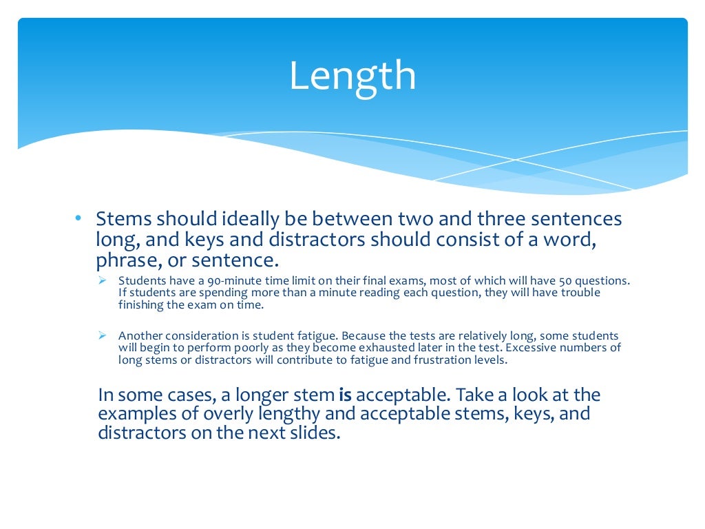 Item Writing Guidelines item-writing-guidelines