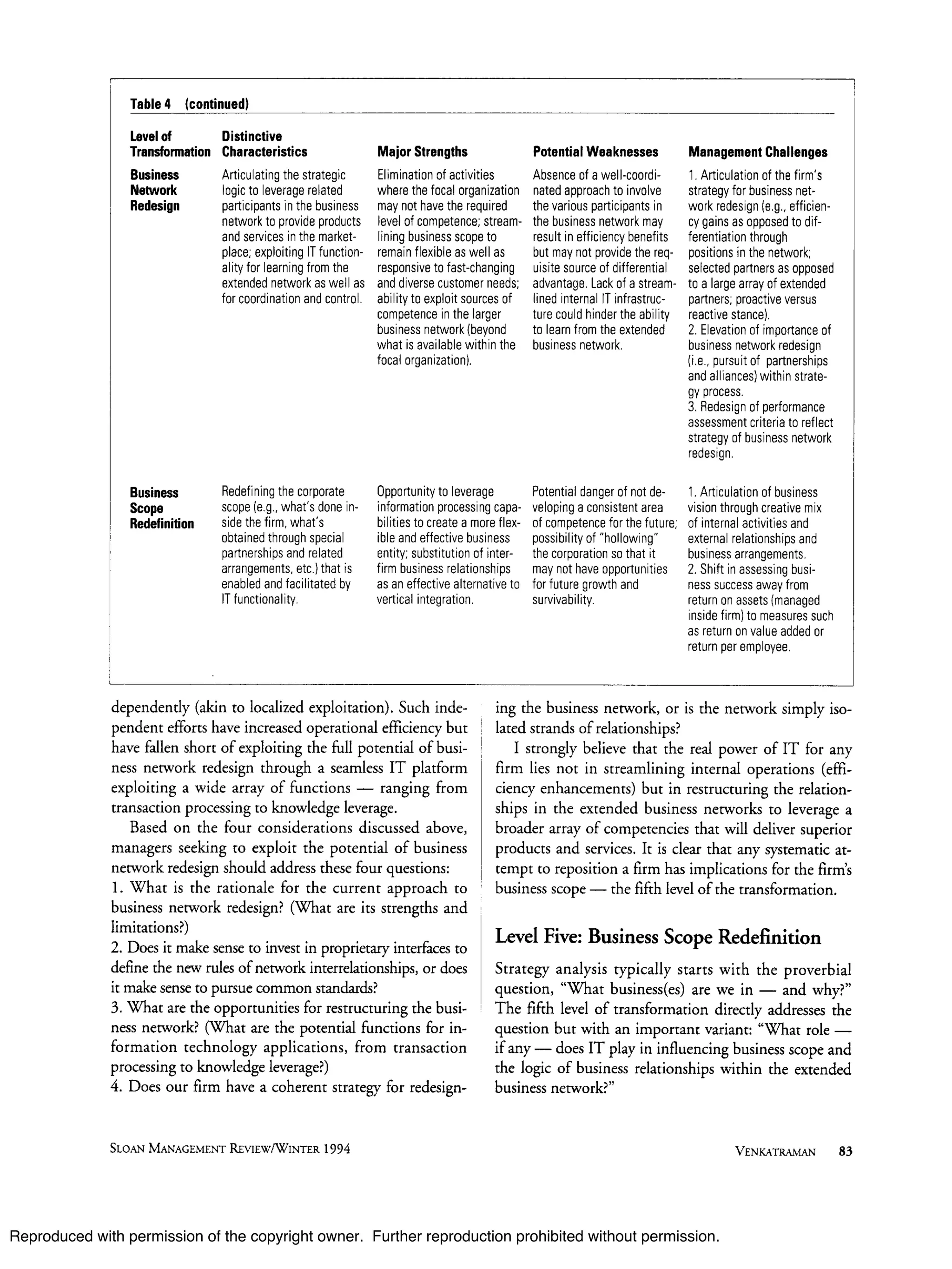 IT Enabled Business Transformation - From Automation to Business Scope ...