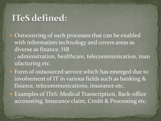 IT Enabled Services | PPT