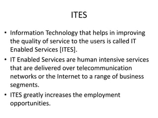IT Enabled Services | PPT