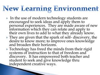 It enters a new learning environment | PPTX