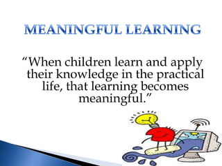 It enters a new learning environment | PPT
