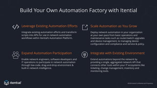 Democratizing Network Automation Through Low-Code | PPT