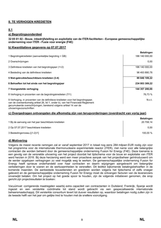 EU gebruikt 284 miljoen euro van budget Interne veiligheid voor ITER | PDF