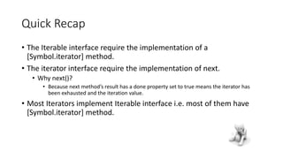 Iterable, iterator, generator by gaurav khurana | PPTX | Web Development | Internet