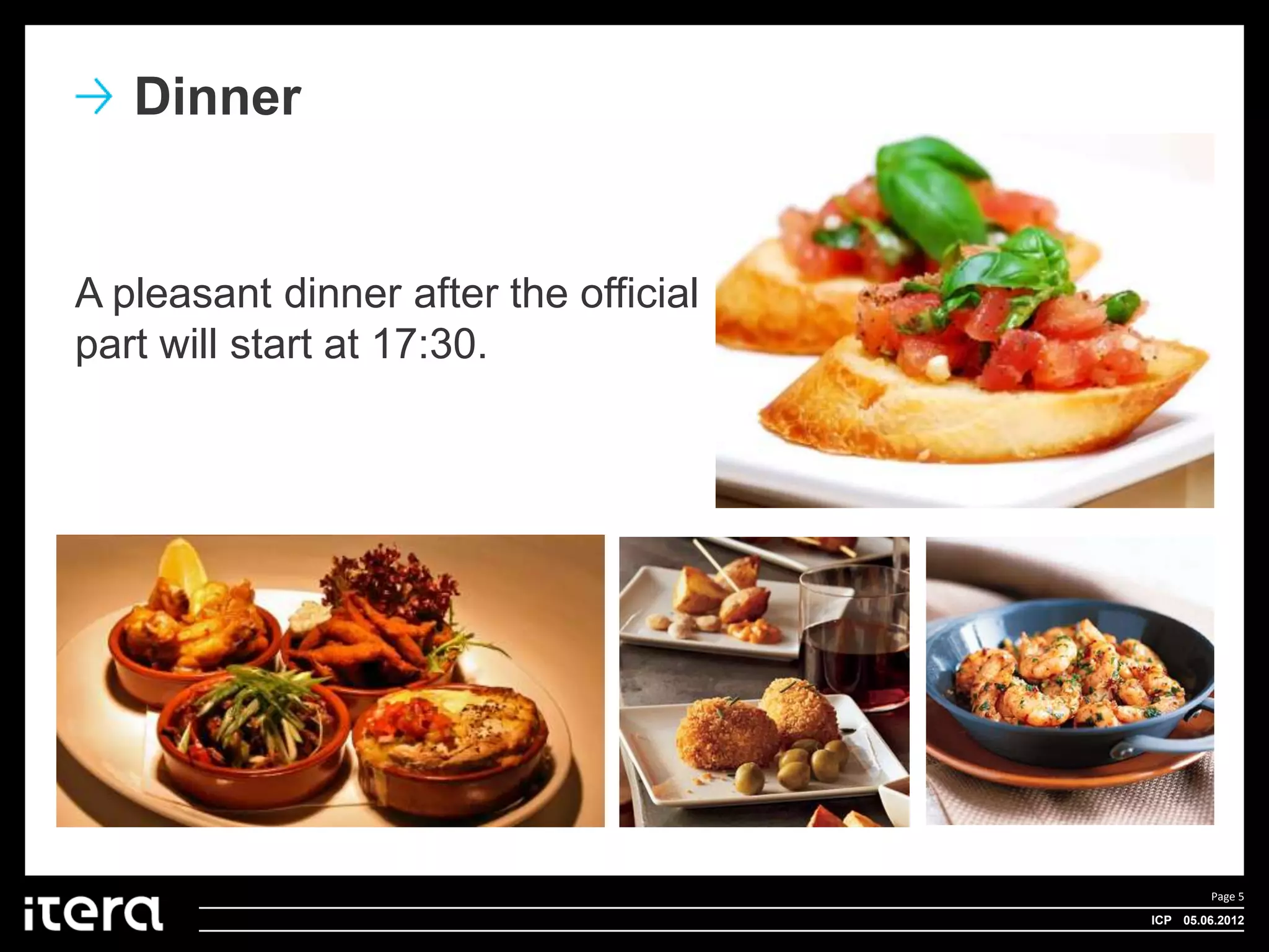 Itera Partner Conference 2012 - Opening | PPT