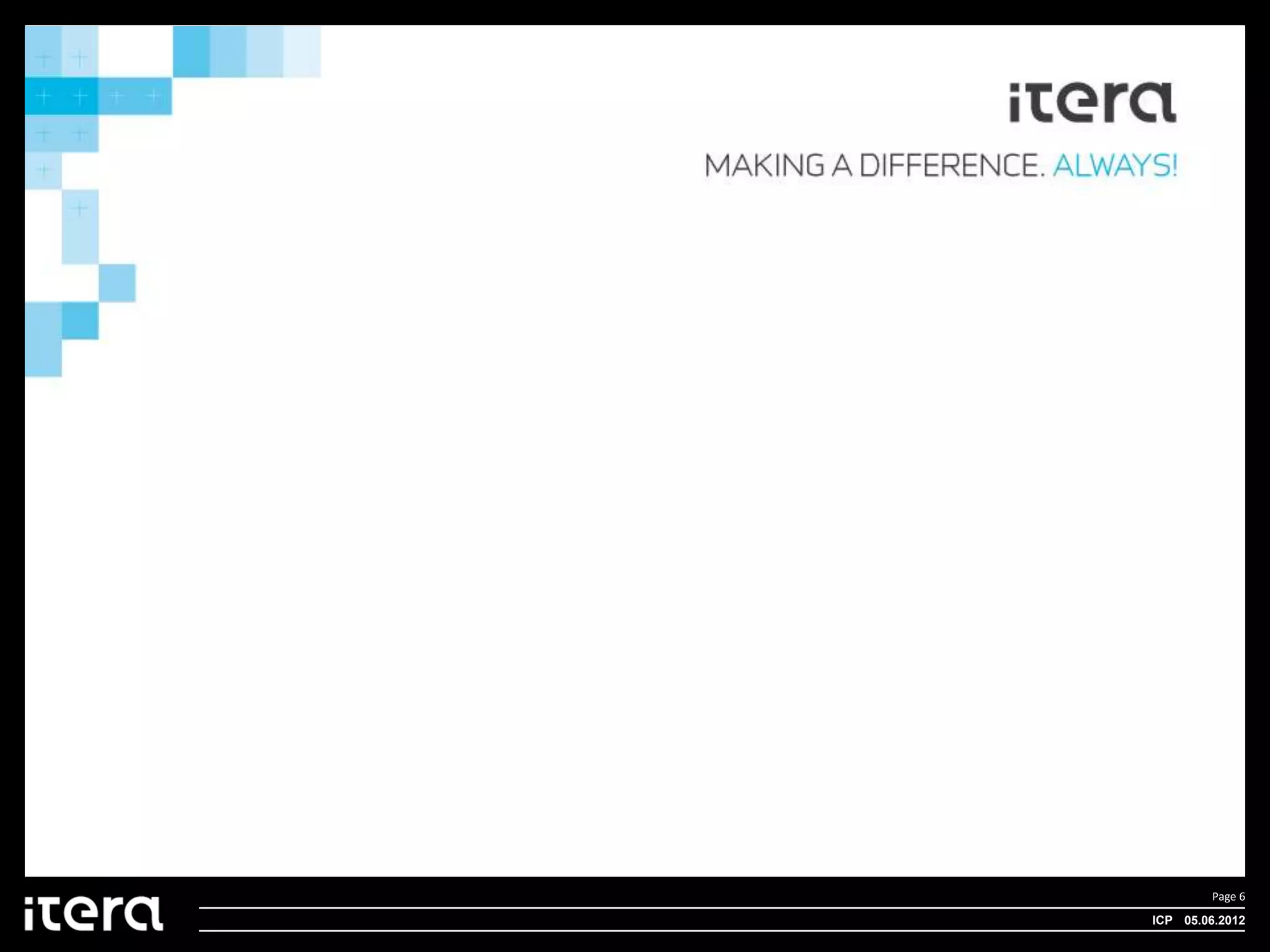 Itera Partner Conference 2012 - Opening | PPT