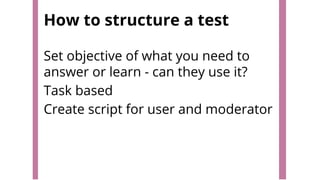 Iterate quickly with a prototype you can test | PPT