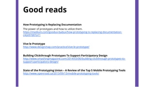 Iterate quickly with a prototype you can test | PPT
