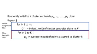 K-means Clustering | PPTX