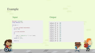 Iteration Statement in C++ | PPTX