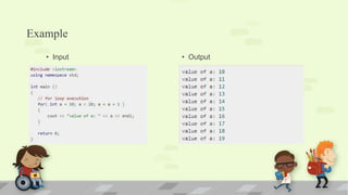 Iteration Statement in C++ | PPTX