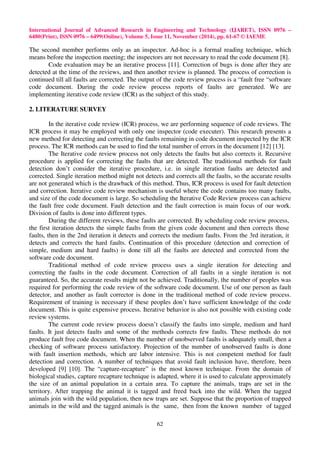 Iterative code reviews system for detecting and correcting faults from software code documents | PDF