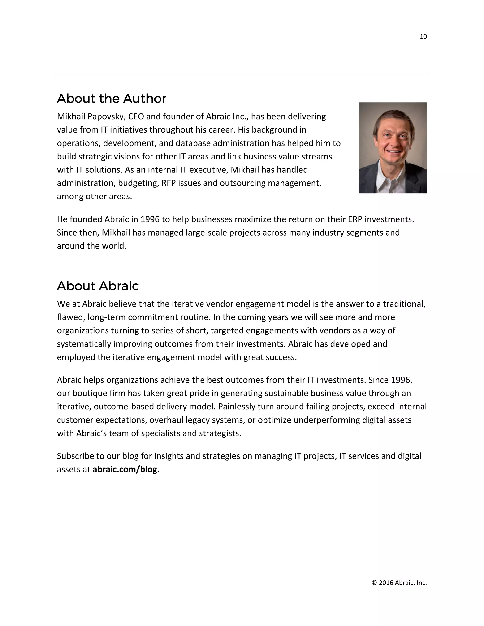 The Iterative Engagement Model | PDF