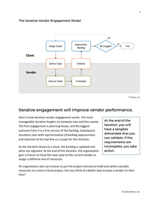 The Iterative Engagement Model | PDF