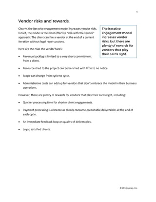 The Iterative Engagement Model | PDF