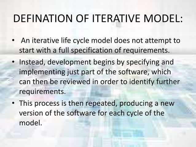 Iterative enhancement model | PPT Iterative enhancement model | PPT
