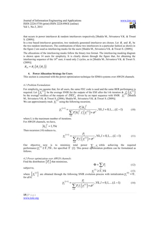 Iterative idma receivers with random and tree based interleavers | PDF