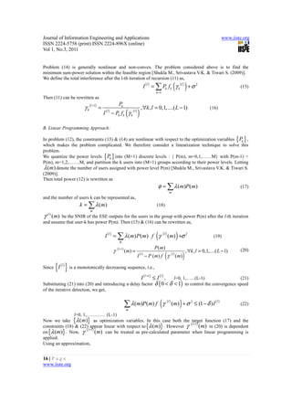Iterative idma receivers with random and tree based interleavers | PDF