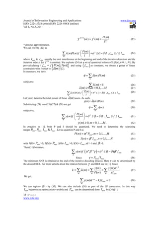 Iterative idma receivers with random and tree based interleavers | PDF